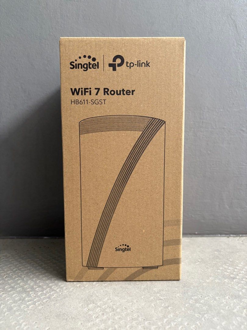 HB611-SGST SingTel tp-link WiFi 7 Router | Tri-band Wifi 7 BE11000 ...