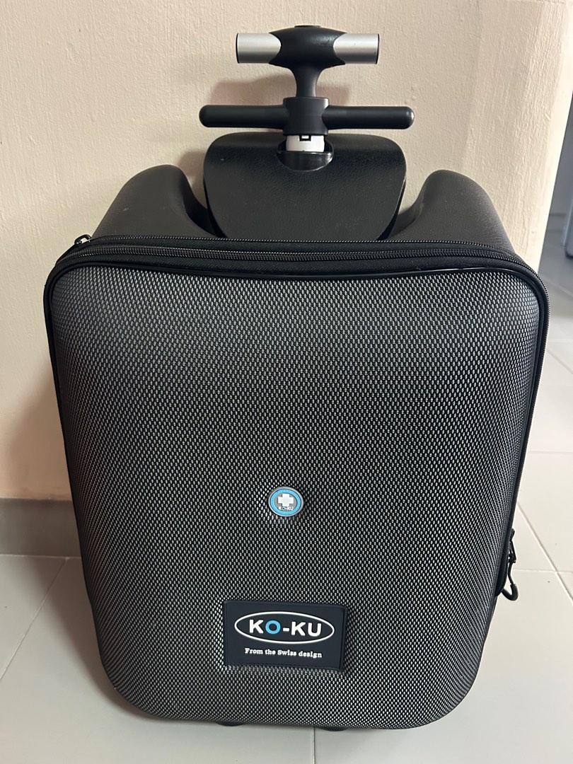 HSL Rideable 20 inch luggage kids luggage foldable trolley bag cabin ...