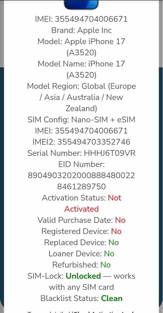 iphone 17 (unopened), Mobile Phones & Gadgets, Mobile Phones, iPhone ...