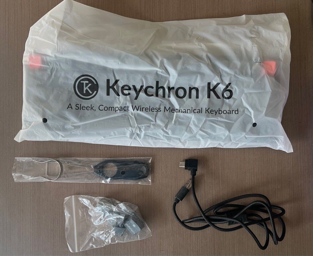 Keychron K6 - Sleek, Compact Wireless Mechanical Keyboard, Computers ...