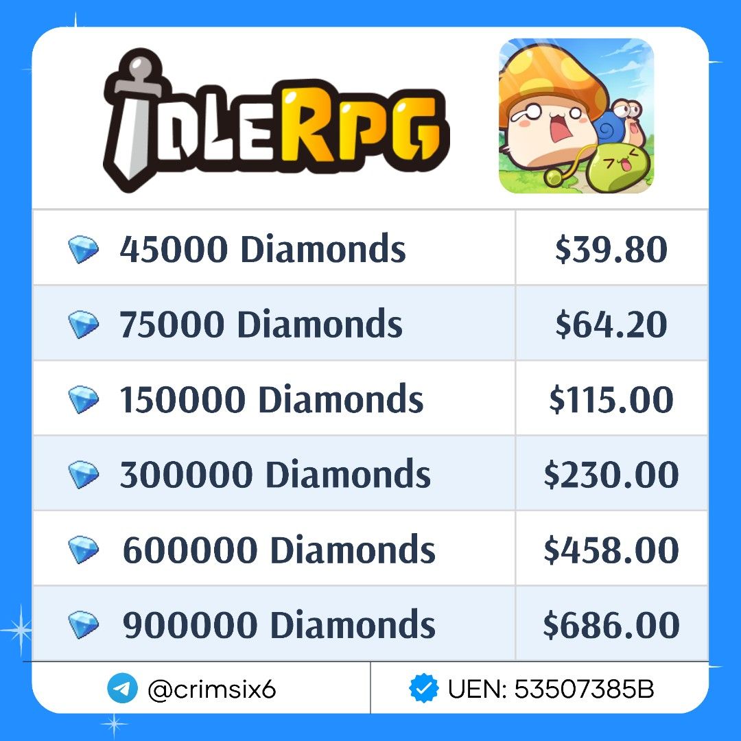 🔥 [$108 for 150K💎] Maplestory Idle RPG Diamonds TOP UP [SAFE], Video ...