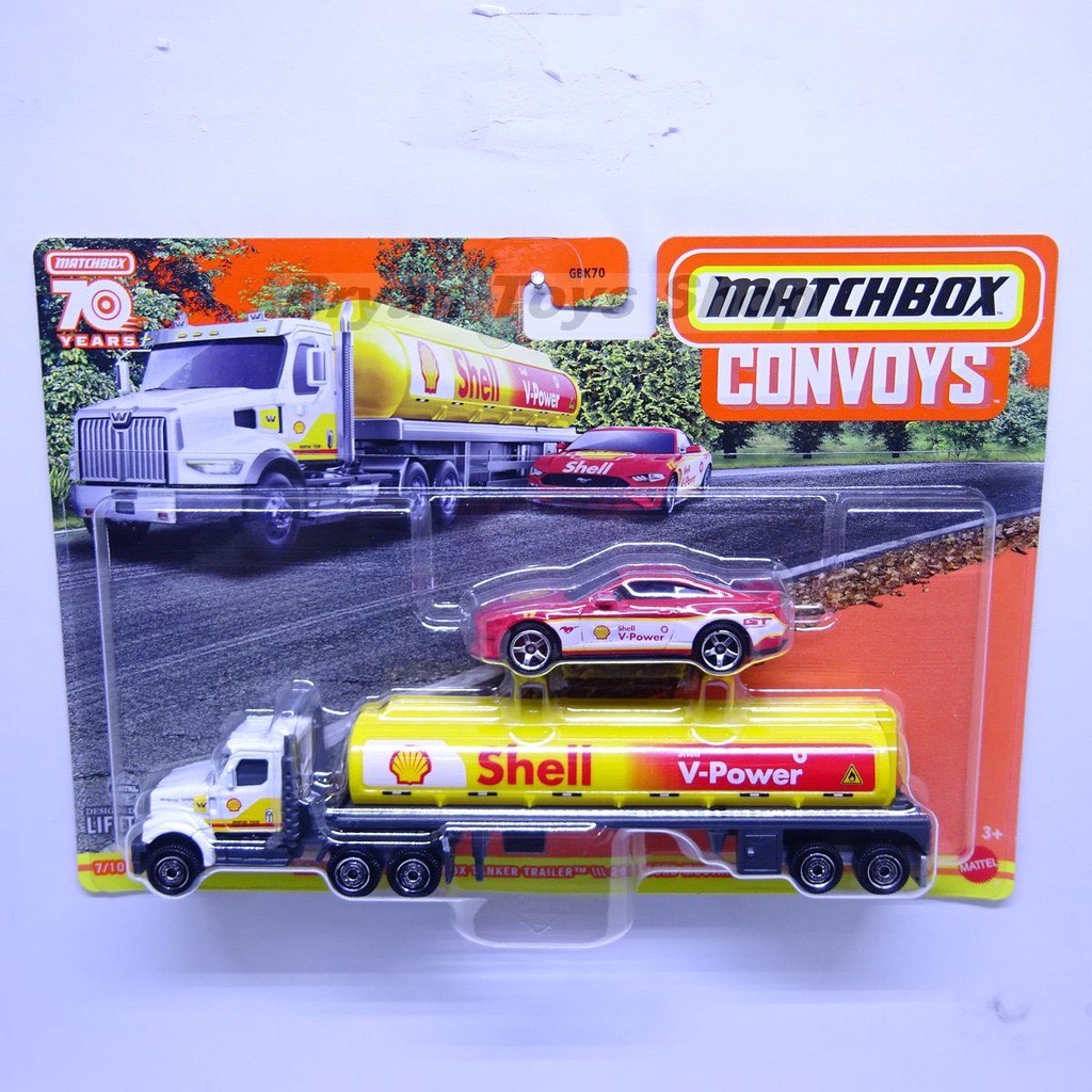 Matchbox Convoys Western Star 49X & MBX Tanker Trailer 2019 Ford ...