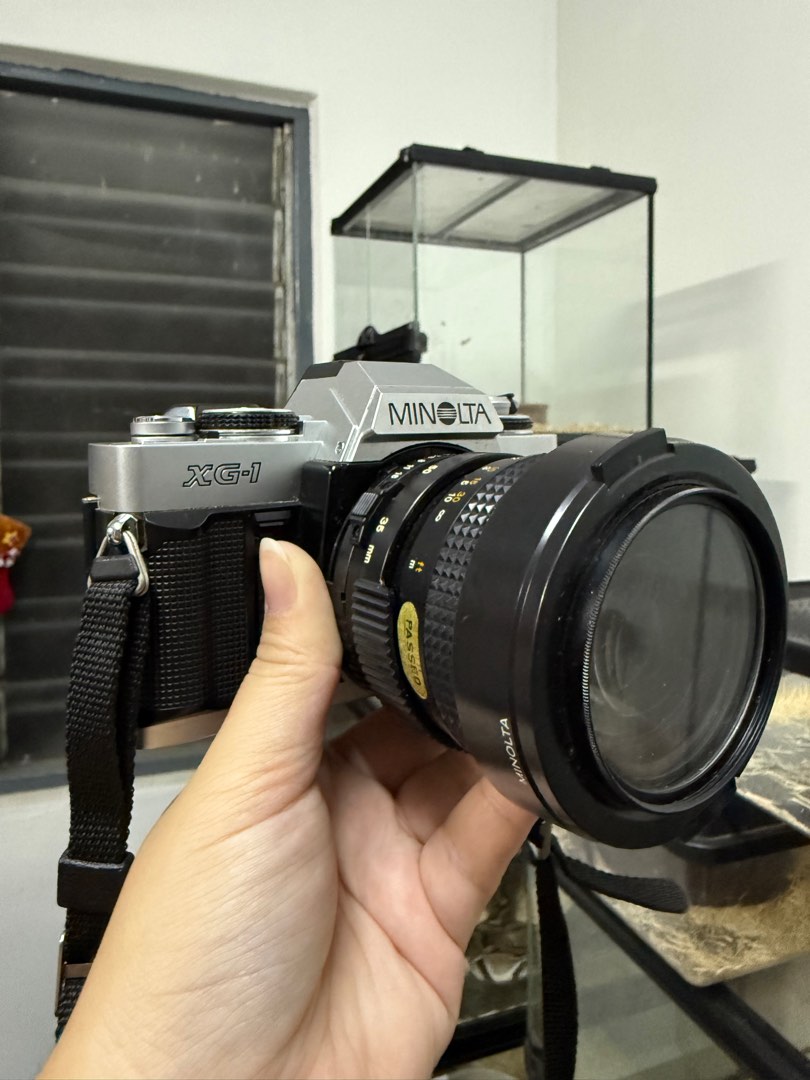 Minolta XG-1 Camera with Flash and Lenses, Photography, Cameras on ...
