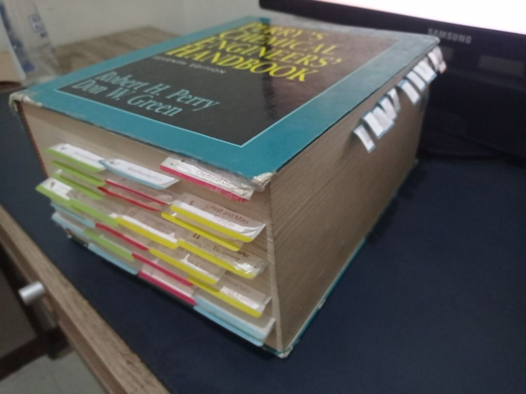 Perry's Chemical Engineers' Handbook 7th Edition, Hobbies & Toys, Books ...