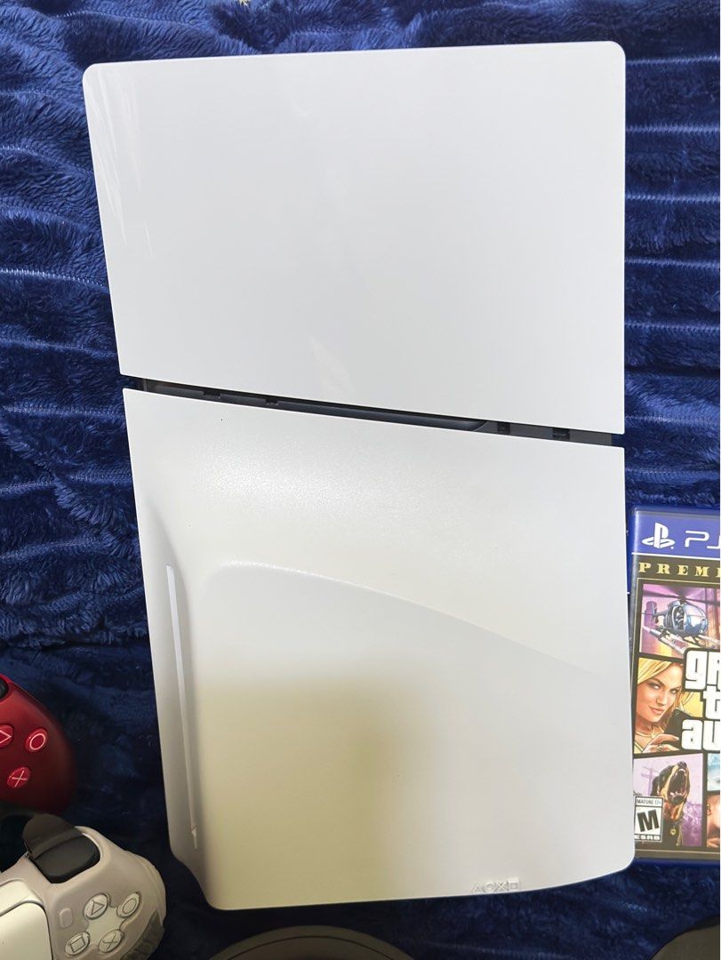 PS5 Slim w/ Samsung Odyssey Monitor, Video Gaming, Video Game Consoles ...