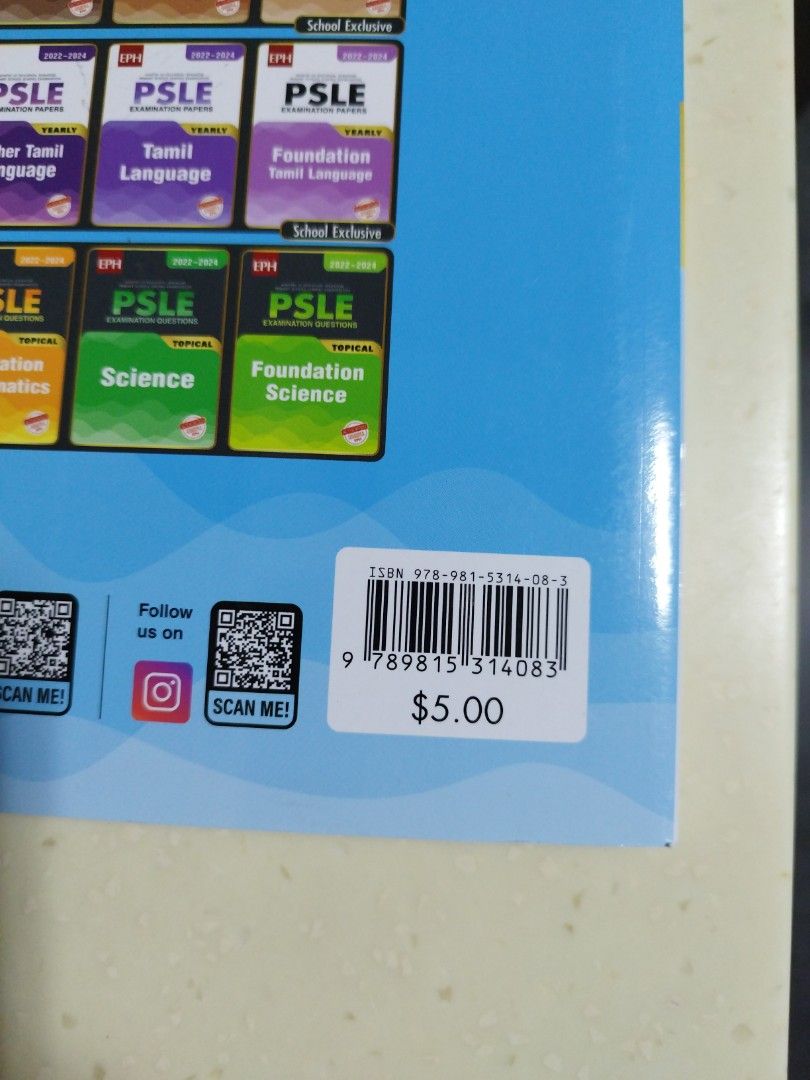 PSLE Foundation English Lang PSLE Exam Papers 2022-2024, Hobbies & Toys ...