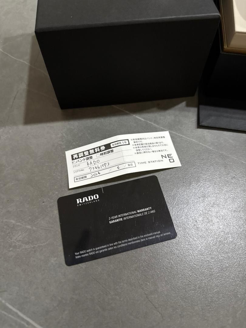 Rado True Secret Automatic Watch Black Edition Japan, Men's Fashion ...