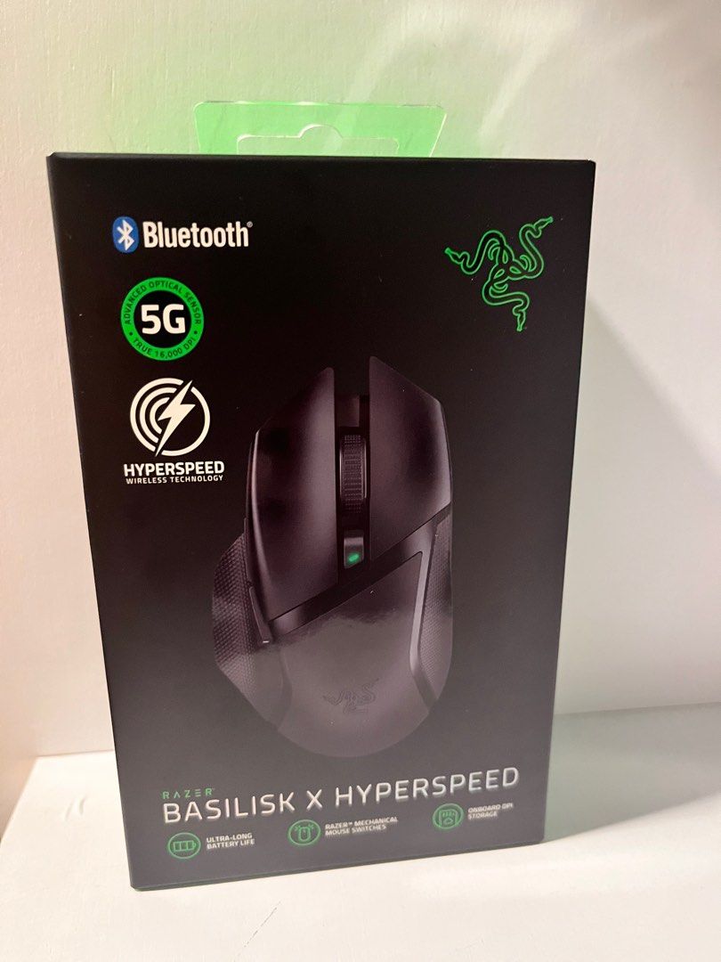 Razer Basilisk X Hyperspeed Wireless Gaming Mouse, Computers & Tech ...