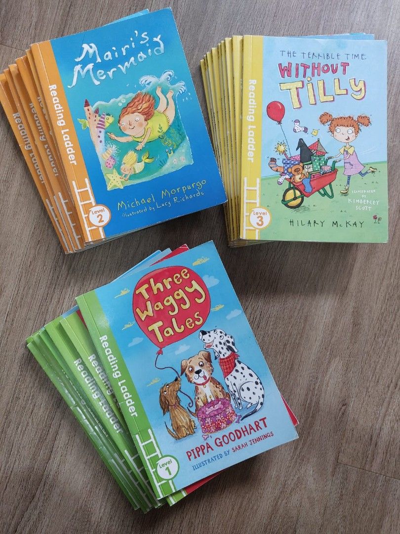 Reading Ladder Books - Levels 1, 2, and 3, Hobbies & Toys, Books ...