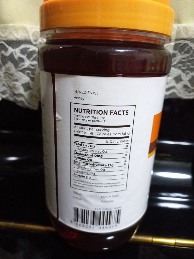 RedMan Pure Honey 1000g, Food & Drinks, Other Food & Drinks on Carousell