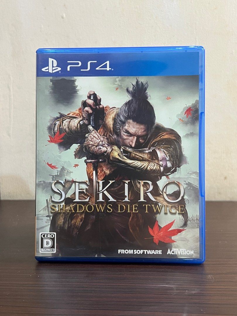 Sekiro: Shadows Die Twice - PS4, Only in Japanese, Video Gaming, Video ...