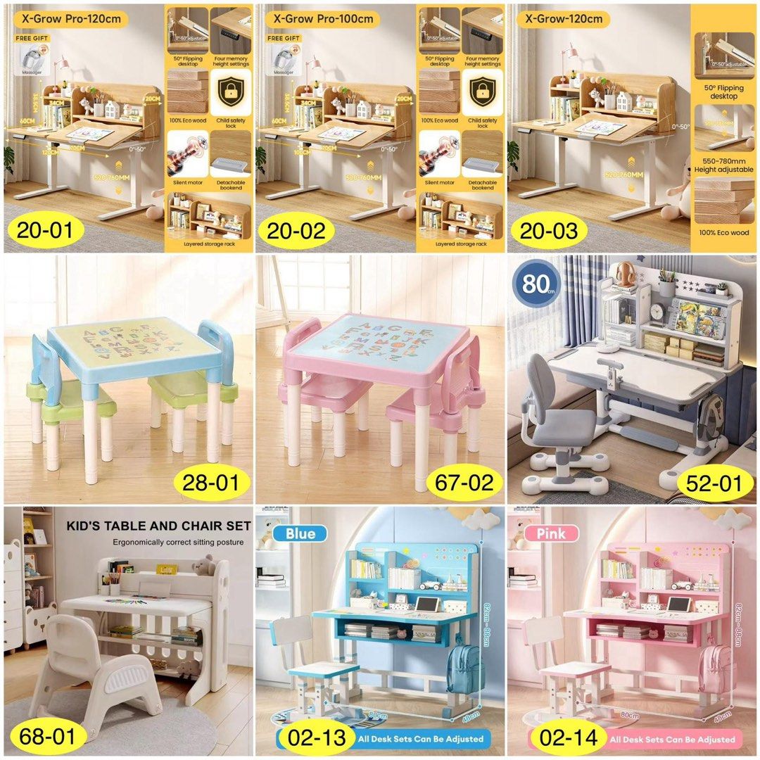 Study Table | Electric Height Adjustable Table | Ergonomic Standing ...