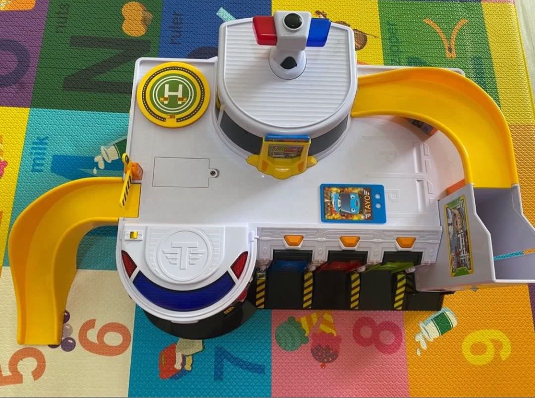 Tayo Rescue Station Playset, Hobbies & Toys, Toys & Games on Carousell