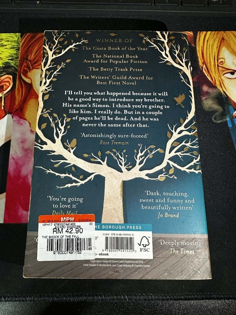 The Shock of the Fall by Nathan Filer, Hobbies & Toys, Books ...