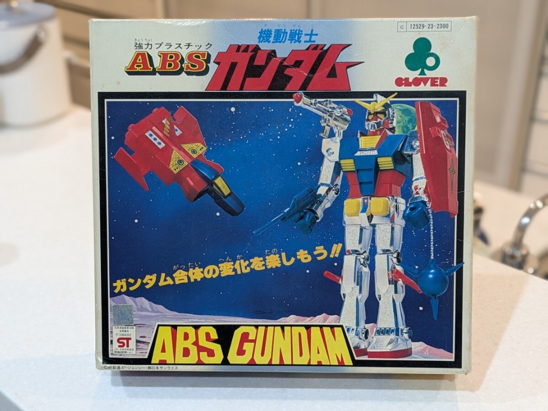 Vintage Clover Gundam ABS Strong Plastic Clover GUNDAM Search Soft ...