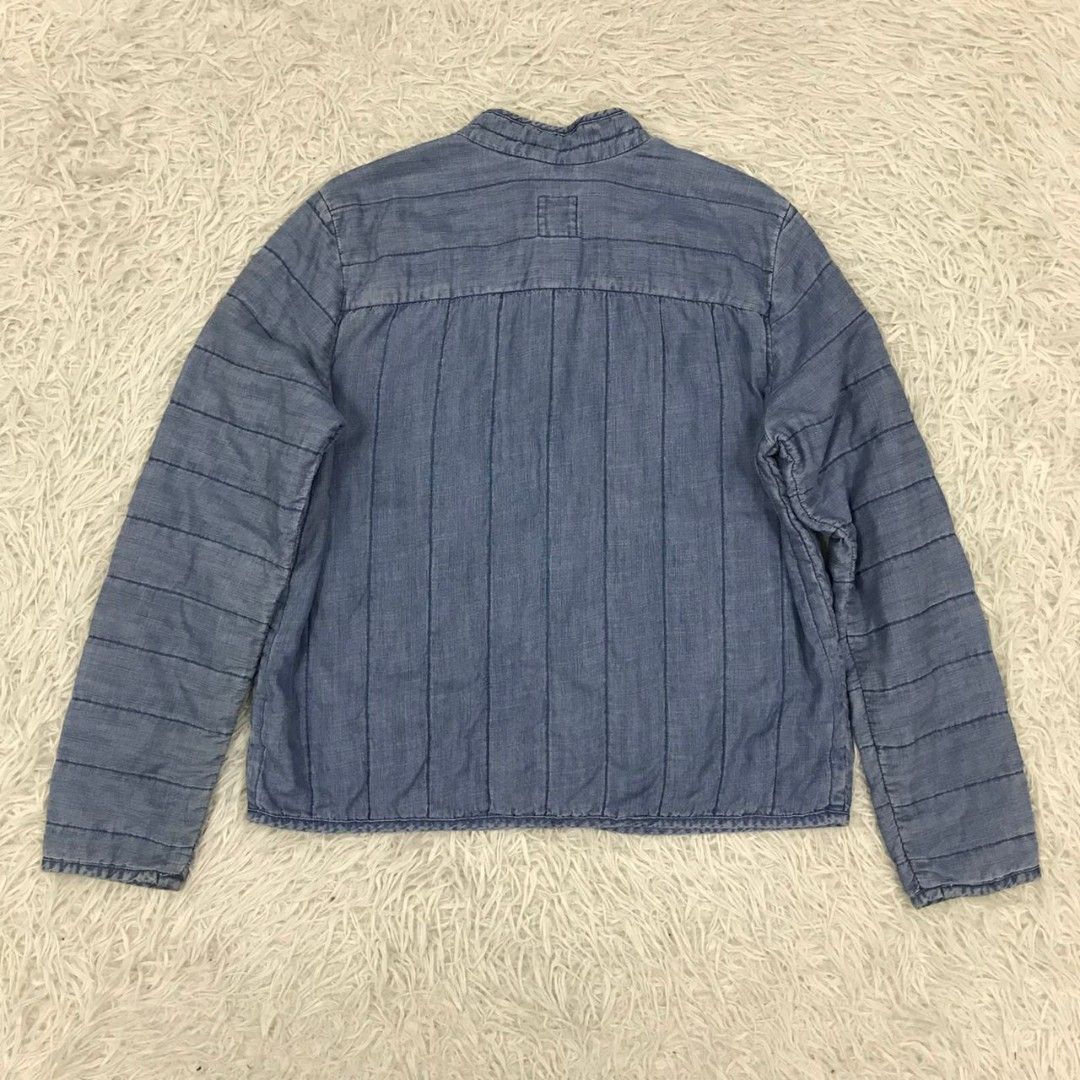 Vintage Gap V-Quilted Indigo jacket, Women's Fashion, Coats, Jackets ...