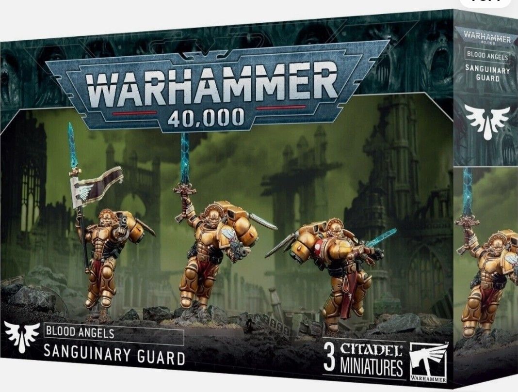 Warhammer 40k sanguinary guard, Hobbies & Toys, Toys & Games on Carousell