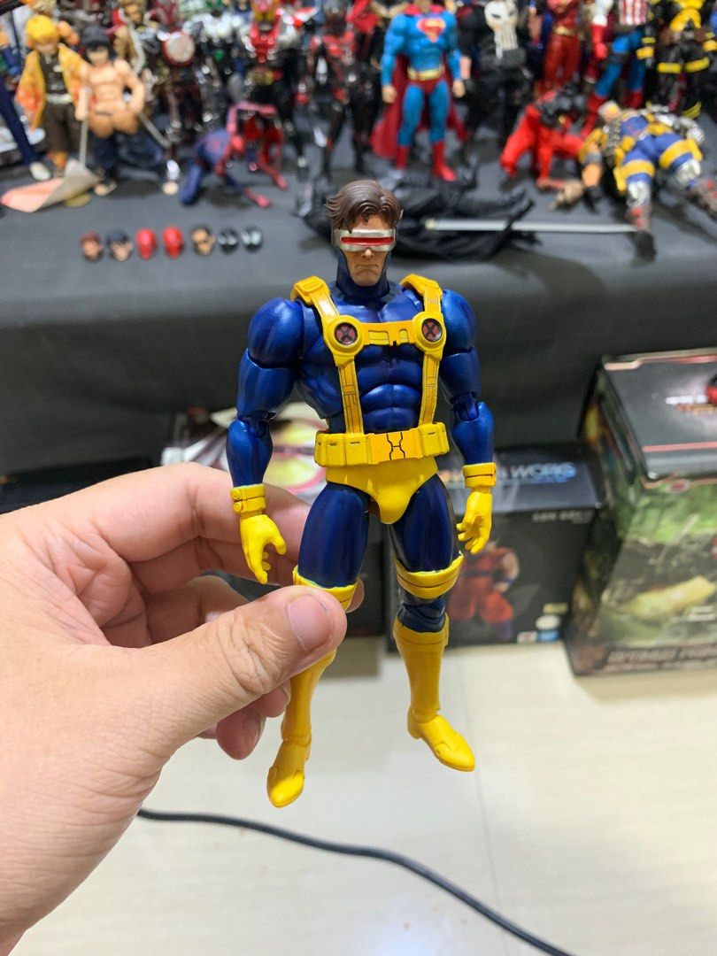 1/12 headsculpt Cyclops, Daredevil, Nightwing Red Hood Action Figures ...
