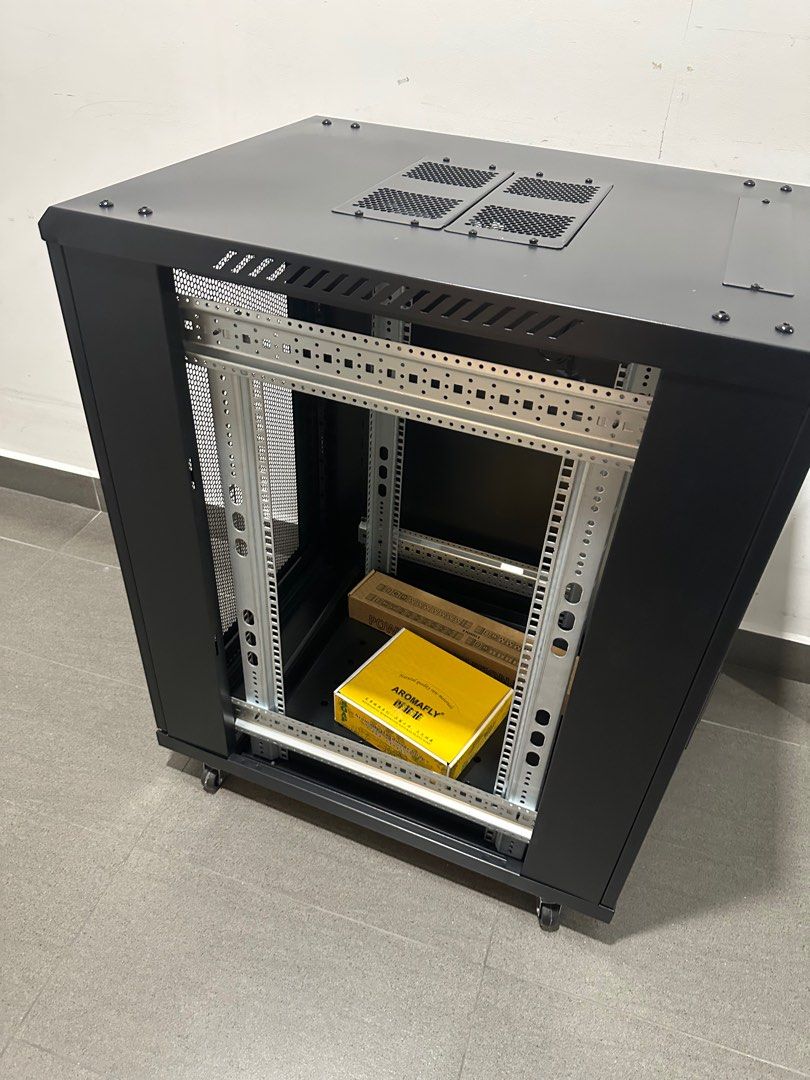 18U depth 80 cm server rack SPEEDSMOUNT IT network cabinet equipment ...