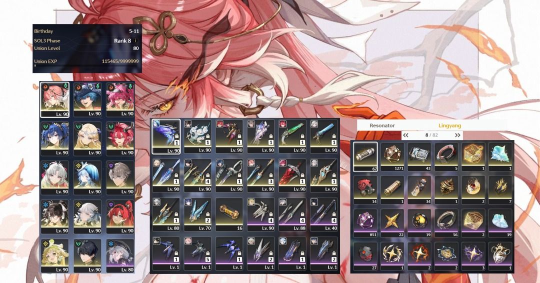 21 5* Wuthering waves/Wuwa Account, Video Gaming, Gaming Accessories ...