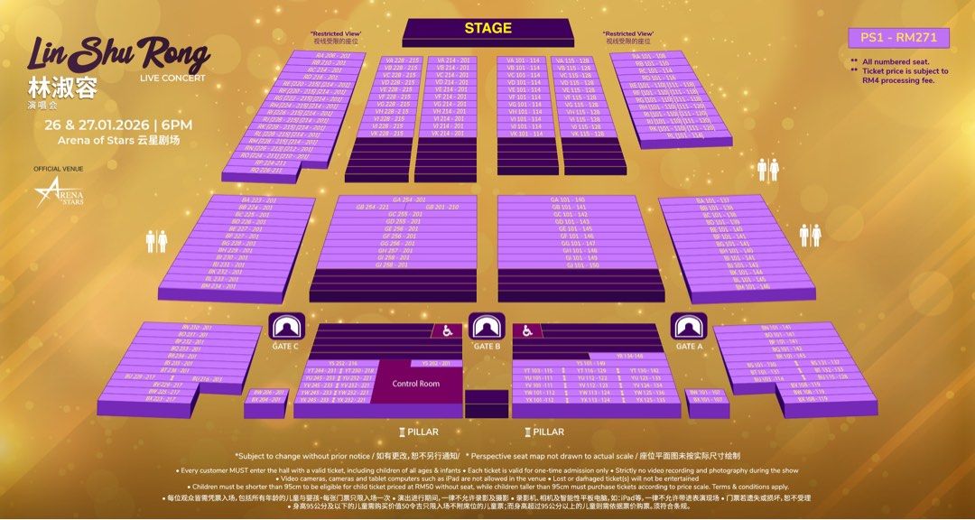林淑容 Lin Shu Rong Live Concert Ticket, Tickets & Vouchers, Event Tickets ...