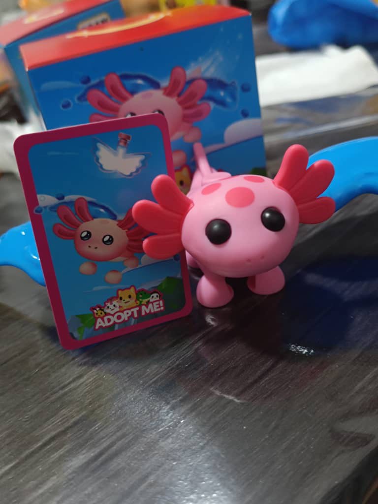 Adopt Me! Axolotl Figure, Hobbies & Toys, Toys & Games on Carousell