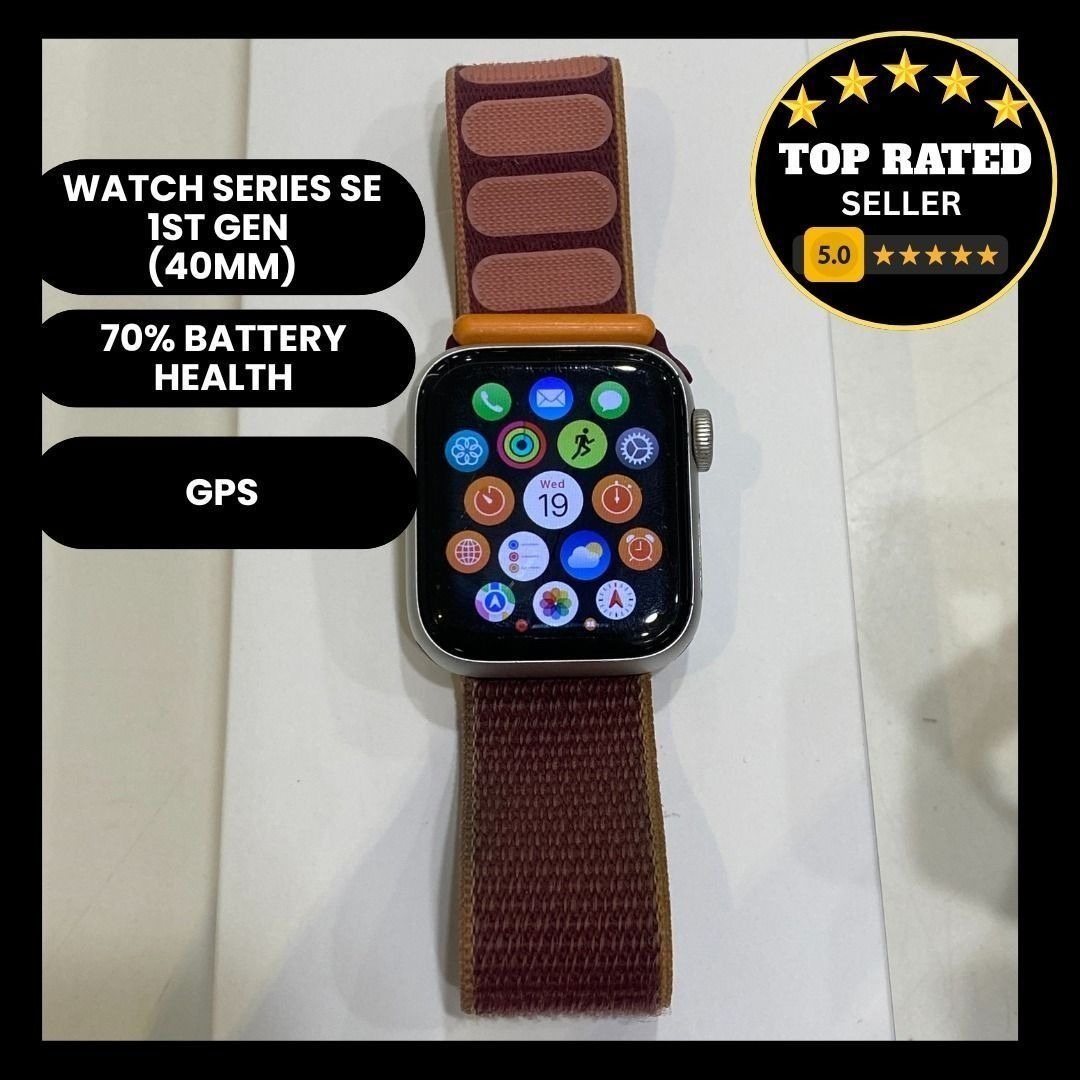 APPLE WATCH SE 1ST GEN, Mobile Phones & Gadgets, Wearables & Smart ...