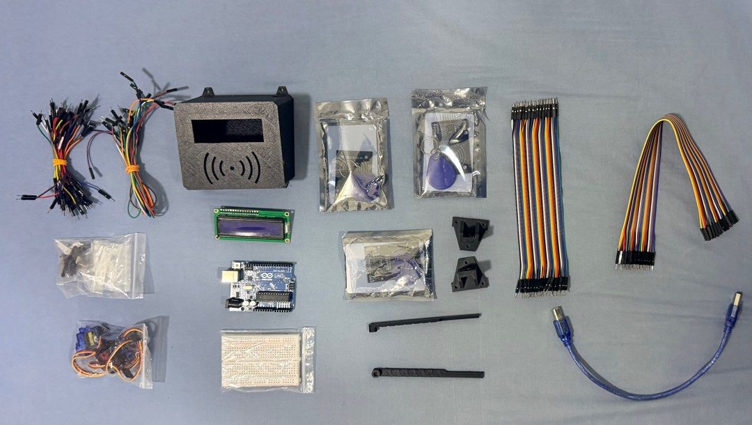 Arduino smart parking system with RFID and 3D PRINTED CASING ...