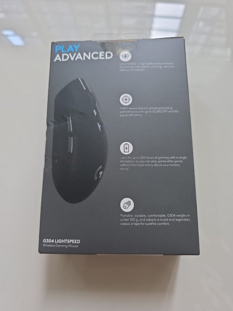 Brand New Logitech G304 Lightspeed Wireless Gaming Mouse (Sealed ...
