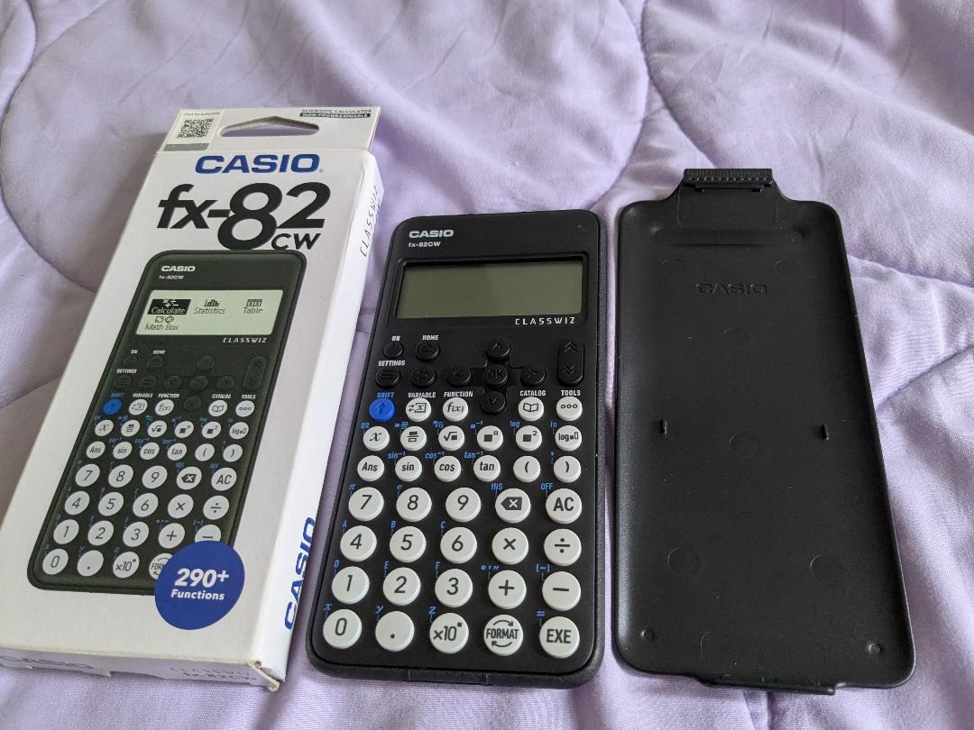 Casio fx-82CW Scientific Calculator, Hobbies & Toys, Stationery & Craft, Stationery & School ...