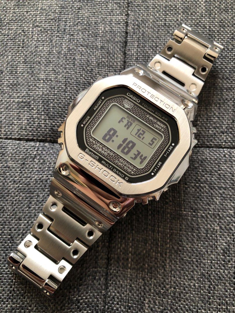 Casio G-Shock Full steel Solar JDM GMW-B5000D-1JF GMWB5000 GMW-B5000 ...