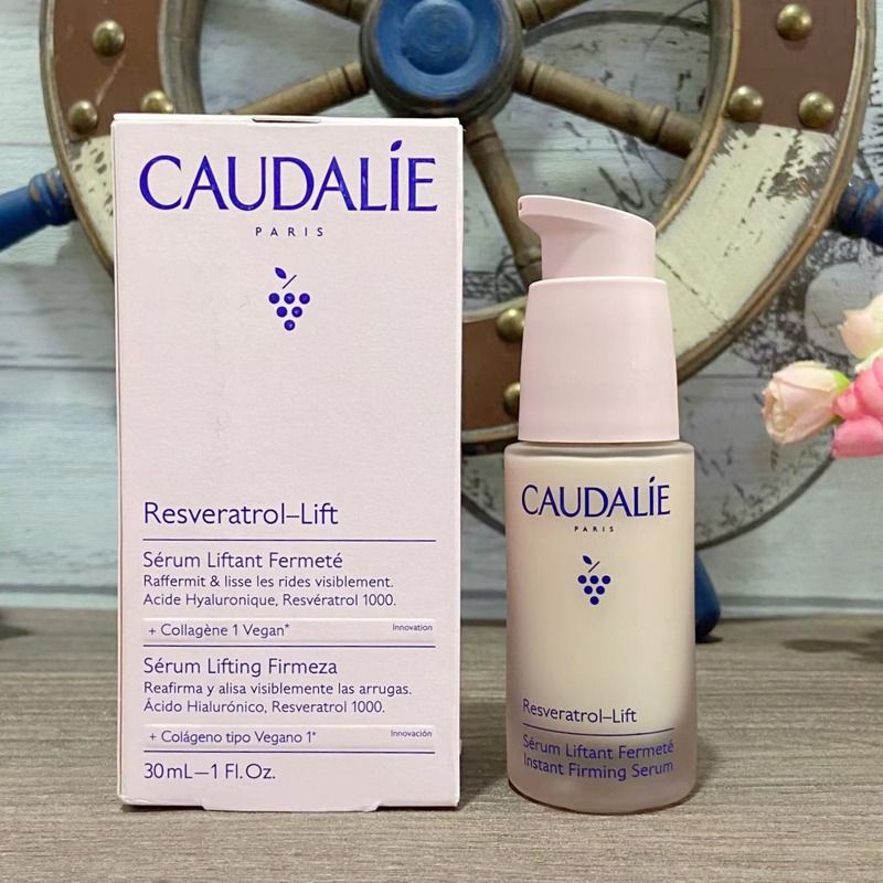 法國CAUDALIE 歐緹麗皇牌熱銷產品「Resveratrol-Lift 白藜蘆醇提昇緊緻精華液」30ml 100%全新有盒/原裝行貨 法國 ...