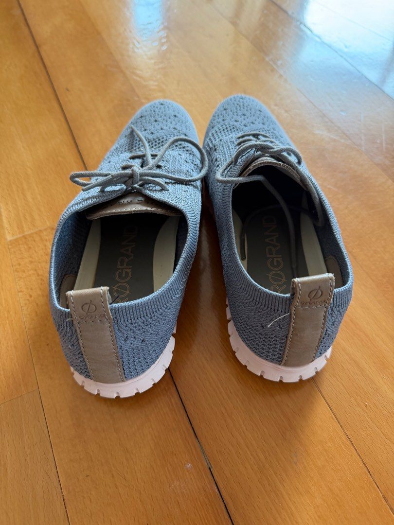 🈹 home moving sale 🈹 Cole Haan Grand Knit Sneakers, 女裝, 鞋, 波鞋 - Carousell