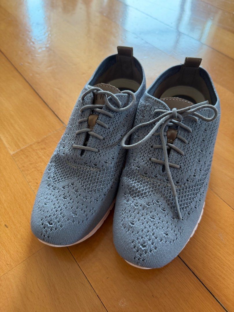 🈹 home moving sale 🈹 Cole Haan Grand Knit Sneakers, 女裝, 鞋, 波鞋 - Carousell