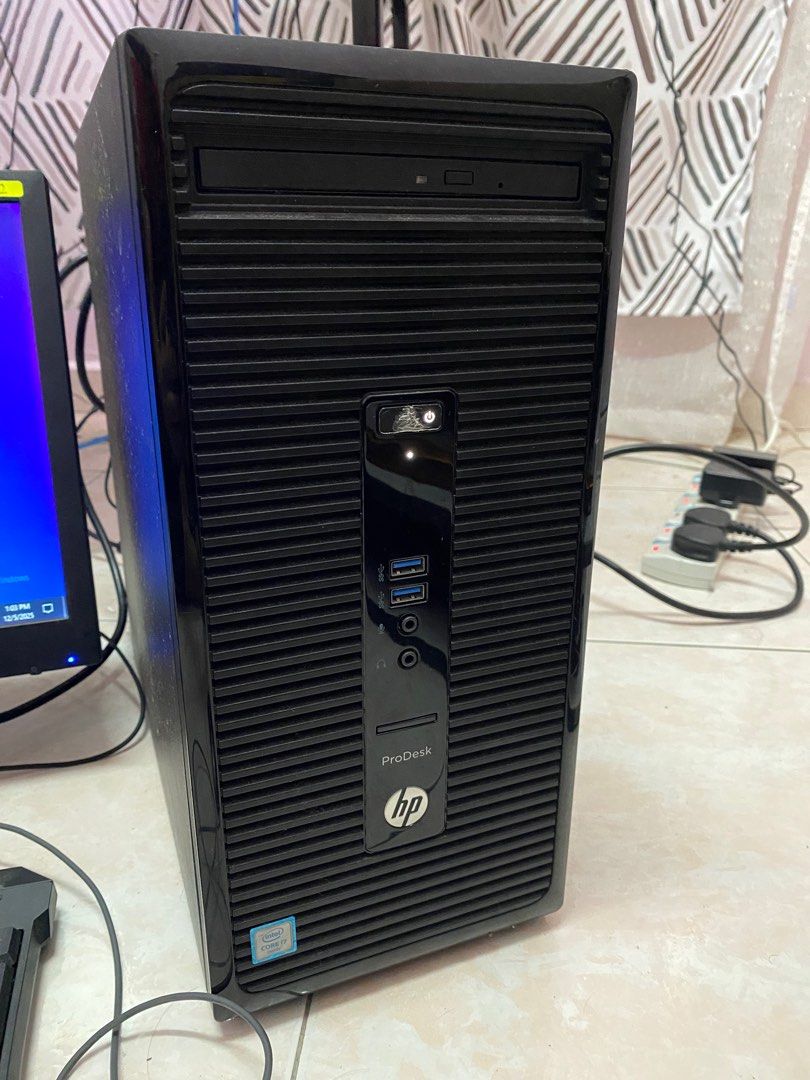 Computer Komputer PC LAJU with Monitor INTEL CORE I7 @3.40Ghz RAM 16gb Pc belajar Murah ...