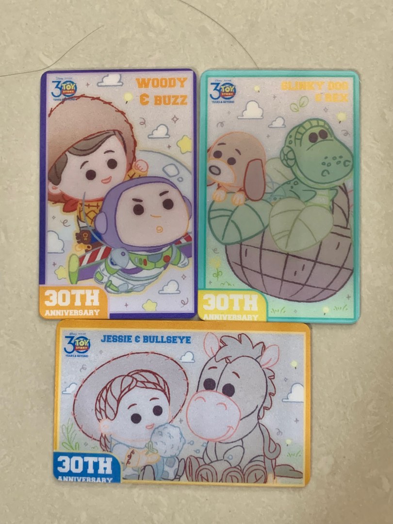 CPCM Toy Story Lenticular Cards Rare, Hobbies & Toys, Memorabilia ...