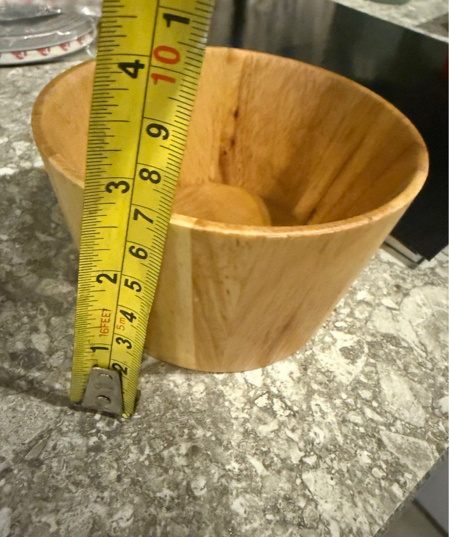 All for $12 Crate & Barrel Wooden Bowls - Set of 4, Furniture & Home ...