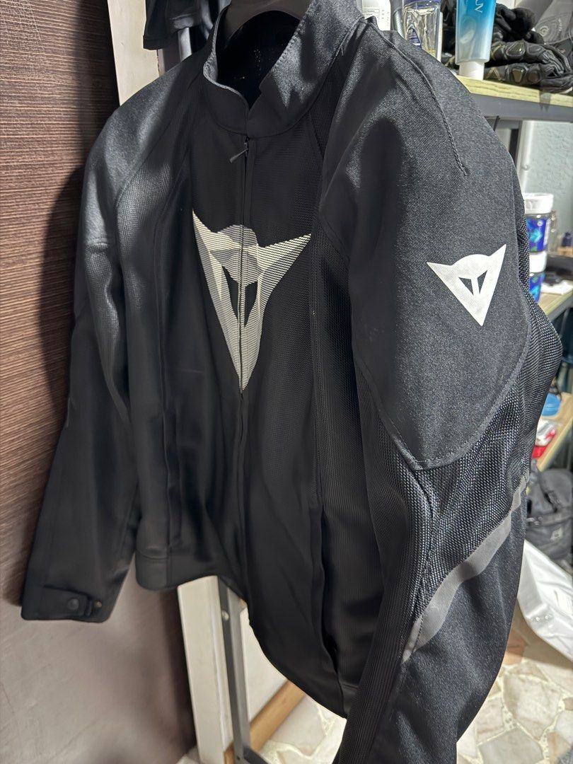 Dainese Herosphere Air Tex Motorcycle Jacket - Black US 52, Motorcycles ...