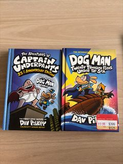 Captain Underpants Book Collection by Dav Pilkey, Hobbies & Toys, Books ...