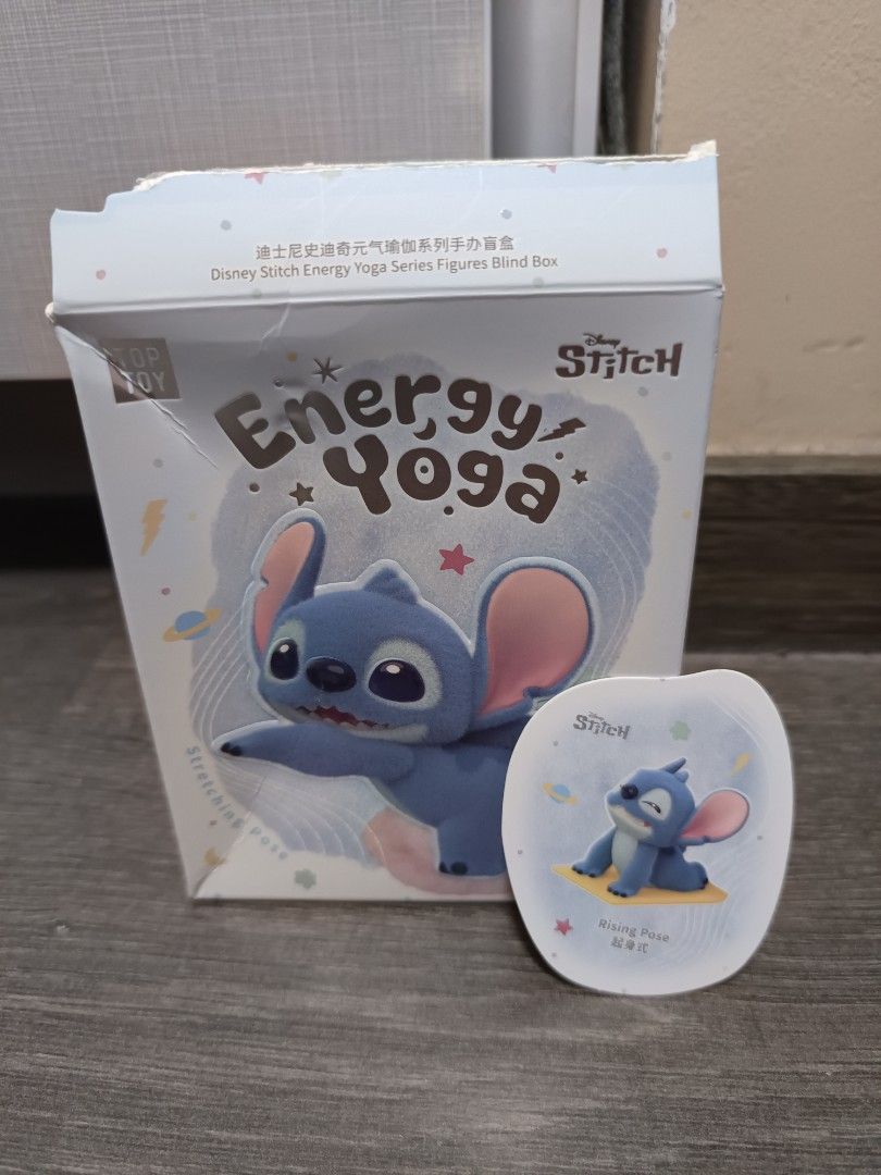Disney Stitch Energy Yoga Series Blind Box, Hobbies & Toys, Toys & Games on Carousell