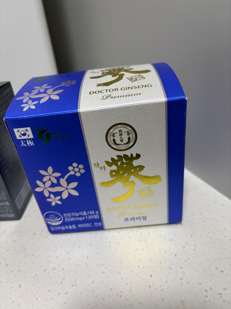 Cheongha Doctor Ginseng Premium Supplement, Health & Nutrition, Health ...