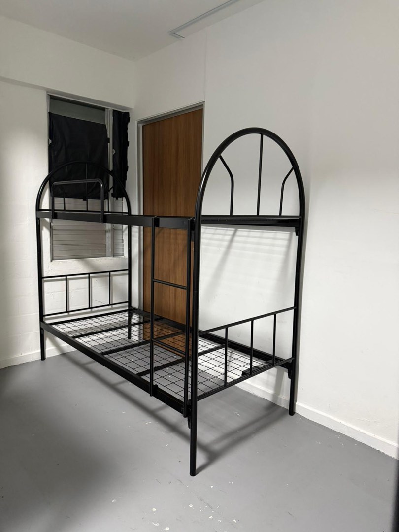 Double Decker Bunk bed,single size double decker bunk bed/ double ...