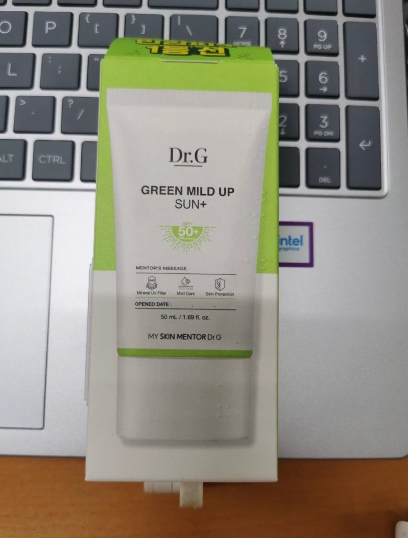 Dr.G Green Mild Up Sun+ SPF50+ PA++++, Beauty & Personal Care, Face ...