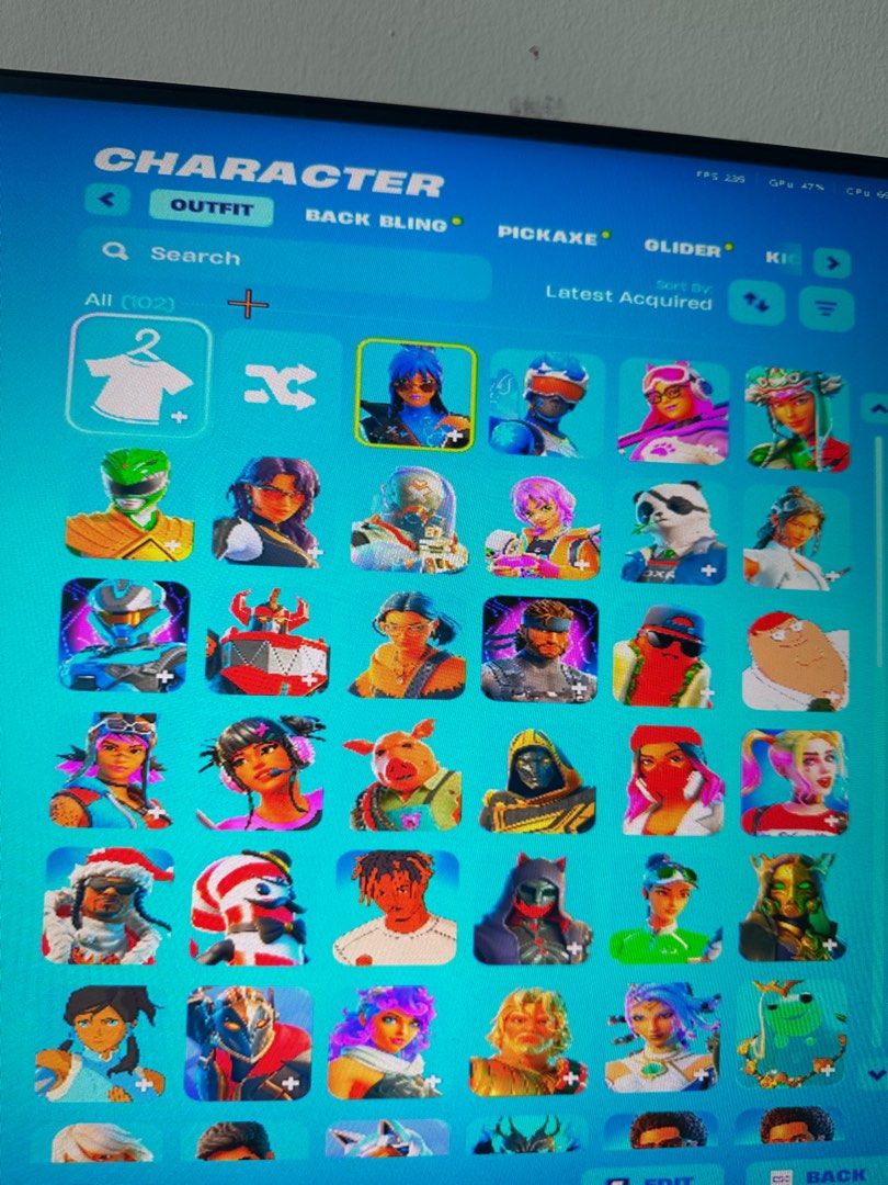 Fortnite Account - Multiple Skins emotes and back blings and pickaxes ...