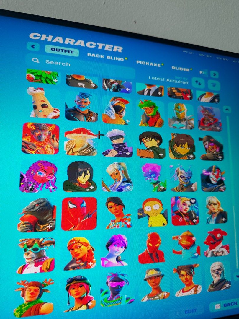 Fortnite Account - Multiple Skins emotes and back blings and pickaxes ...