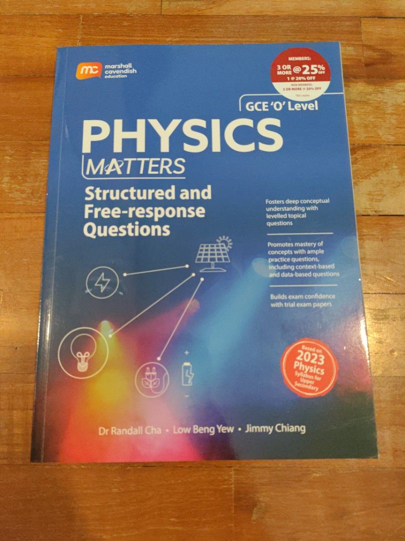 GCE O Level Physics Matters Structured and Free Response Questions, Hobbies & Toys, Books ...