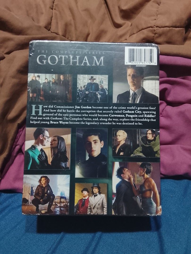Gotham: The Complete Series Blu-ray Box Set, Hobbies & Toys, Music ...