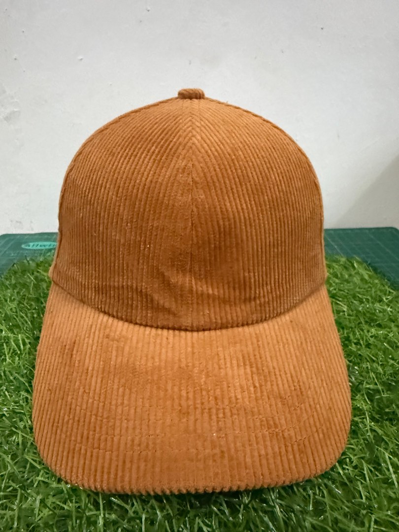 GU Corduroy Cap, Men's Fashion, Watches & Accessories, Cap & Hats on ...