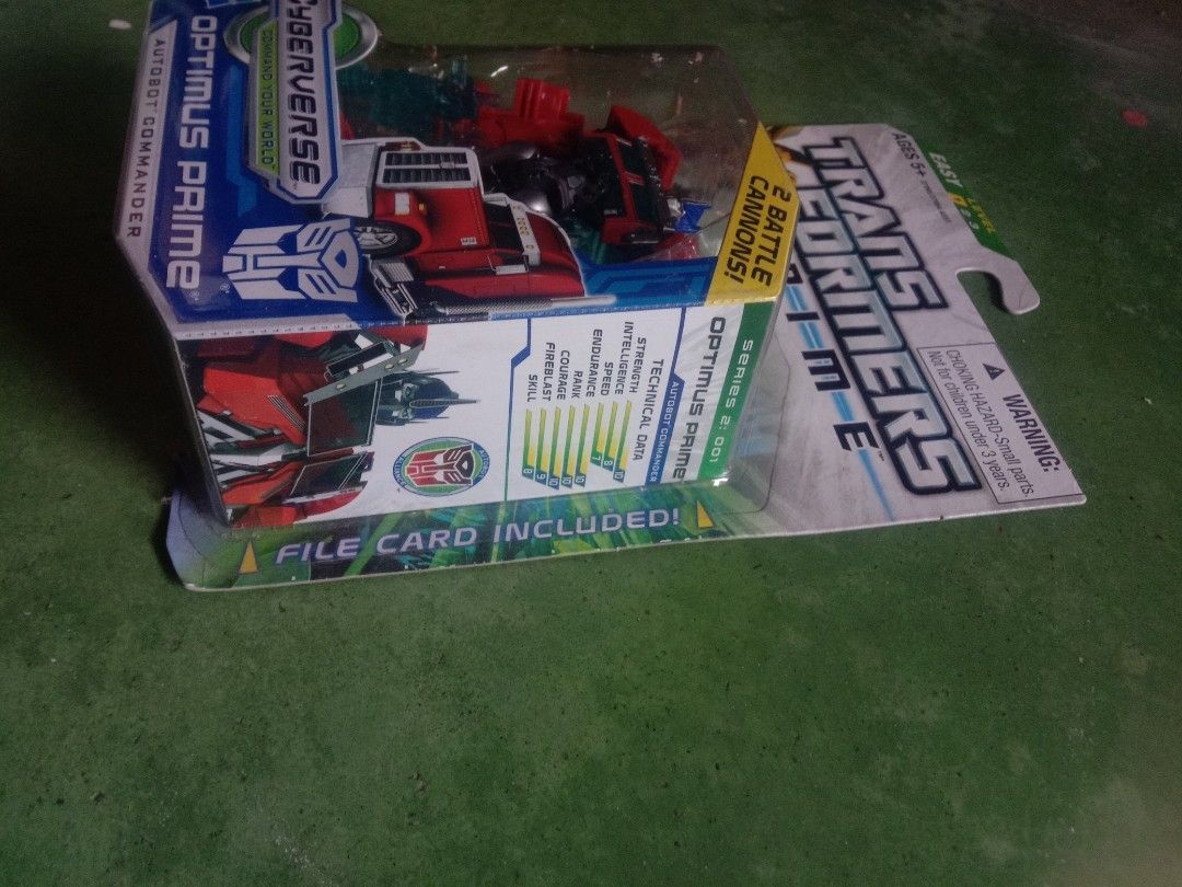 Hasbro Transformers Prime Cyberverse Optimus Prime MOSC Sealed New ...