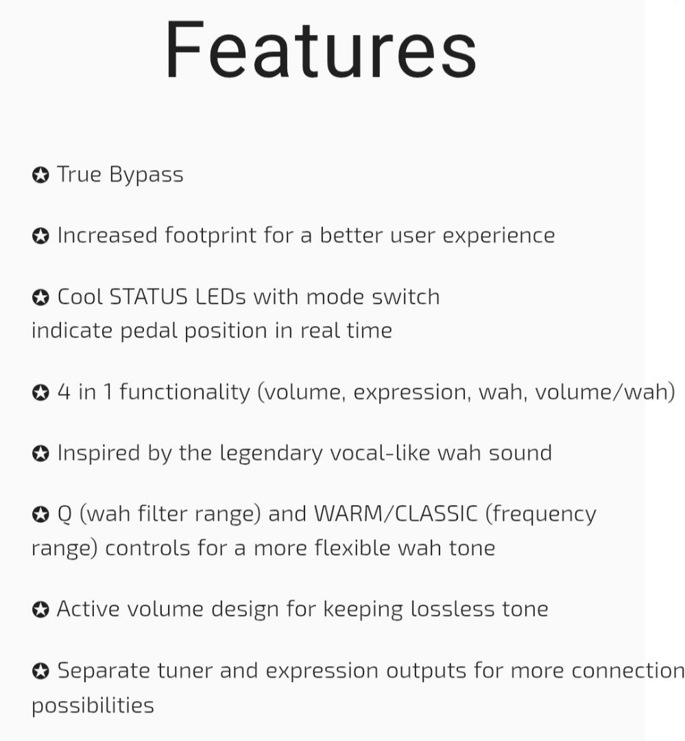 Hotone Soul Press II wah/vol/exp Pedal + Zoom G1next Guitar Effects ...